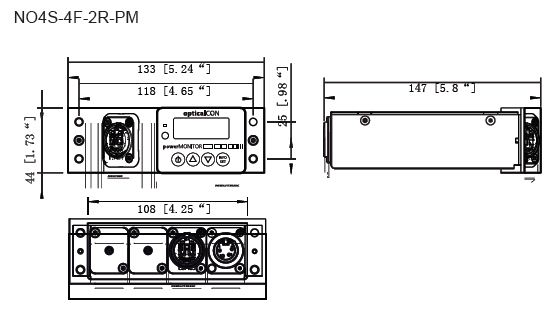 NO4S-4F-2R-PM-瑞士Netruik > 数据连接器 - 佳耐美代理Canare (广州铄力电子)